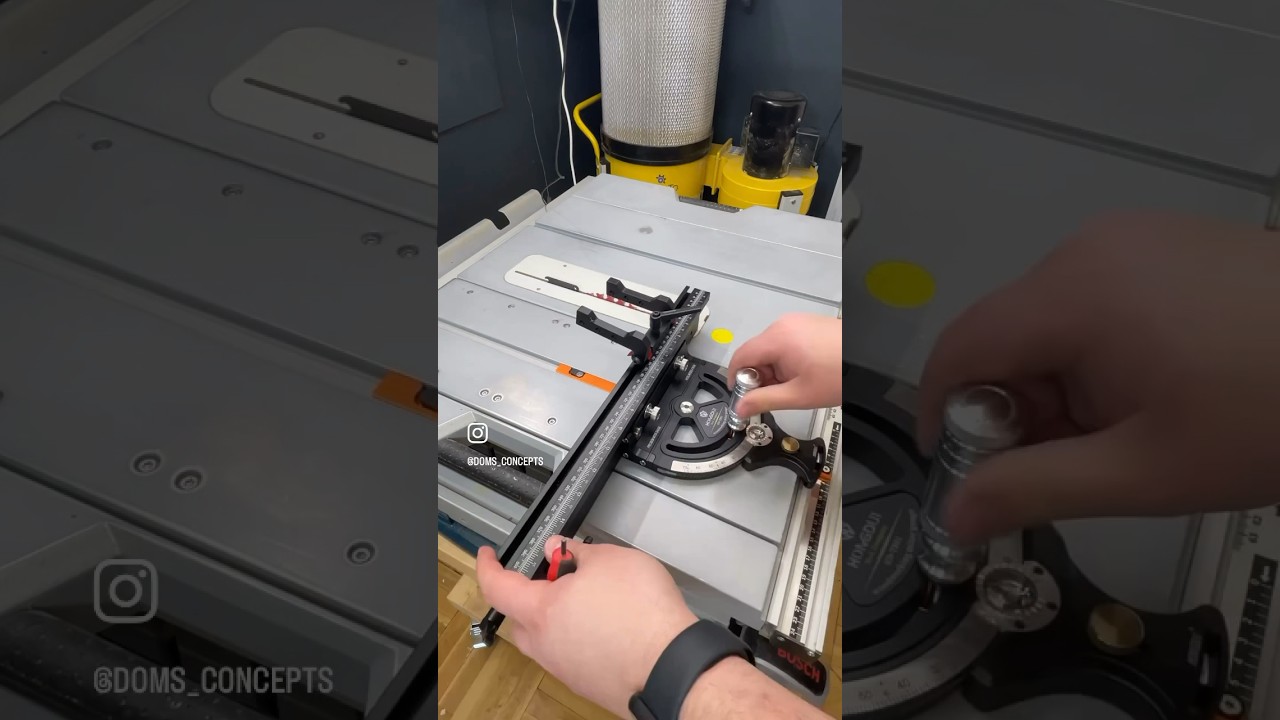 Unboxing my new miter sled for my Bosch table saw - YouTube