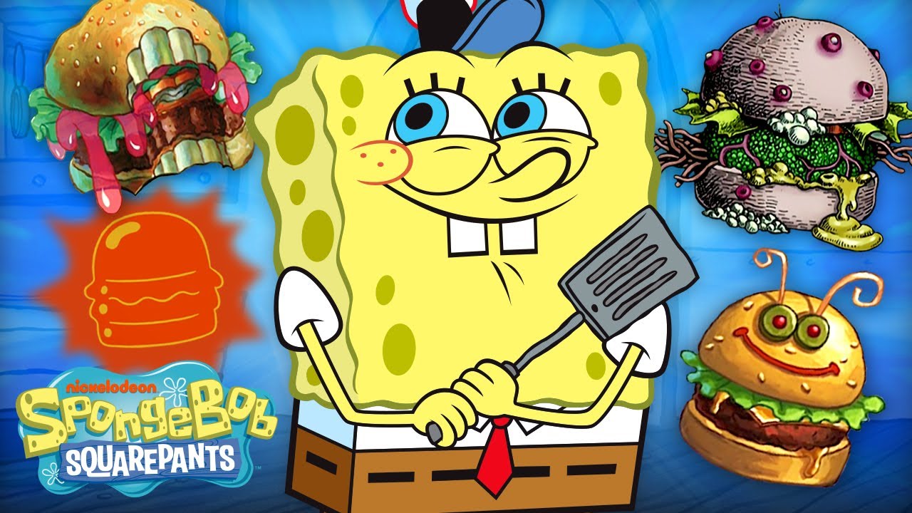 SpongeBob's Krabby Patties Reinvented! 🍔 | 50 Minute Compilation ...