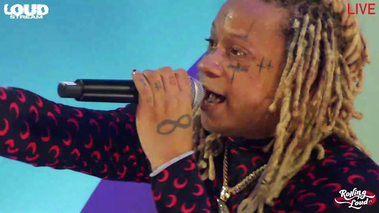 Trippie Redd Perform The Grinch At Halloween Rolling Loud 2020 Youtube