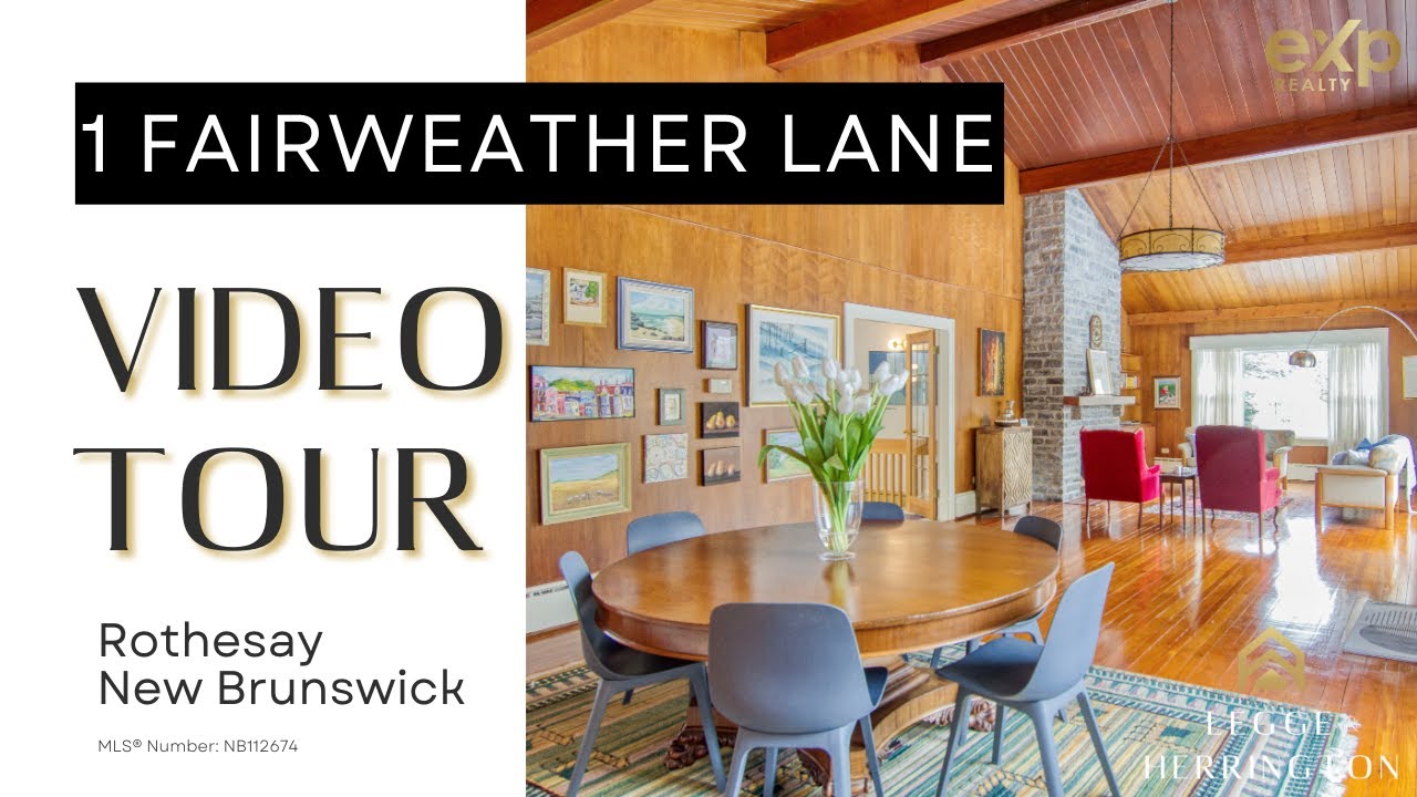 Mid-Century Modern Masterpiece - 1 Fairweather Lane (Rothesay, NB ...