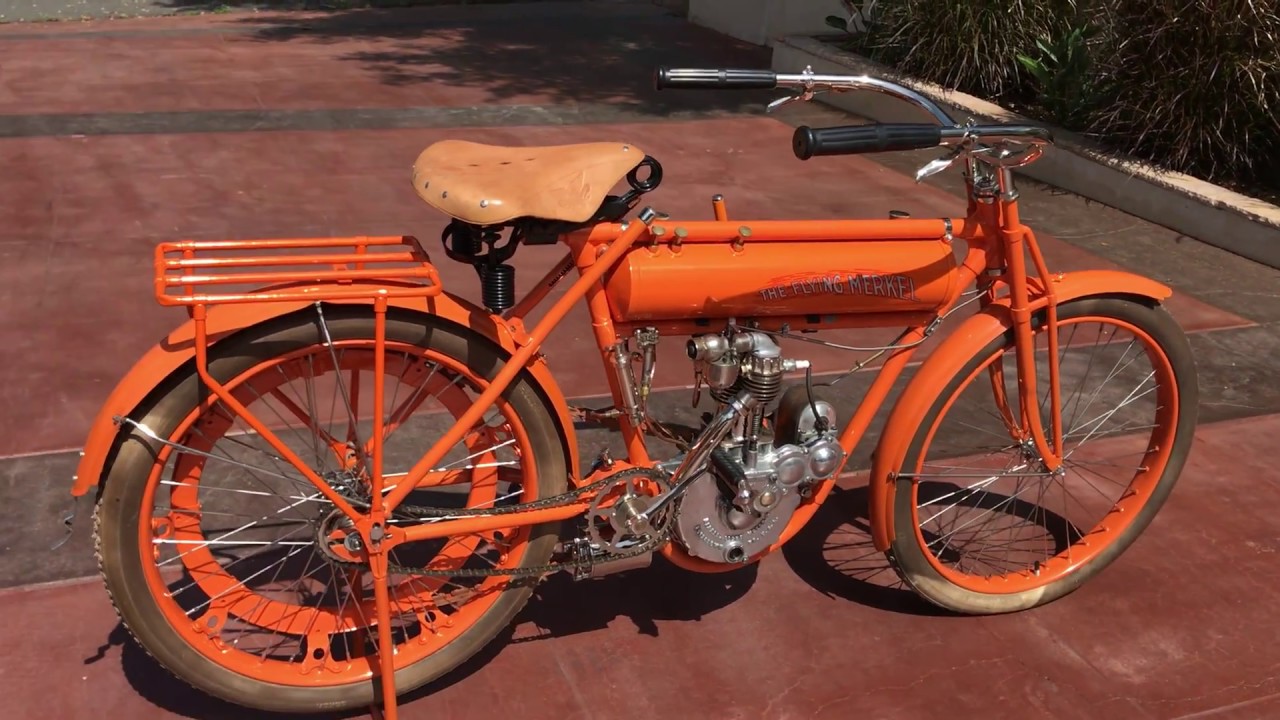 1911 Flying Merkel Single Cylinder - YouTube