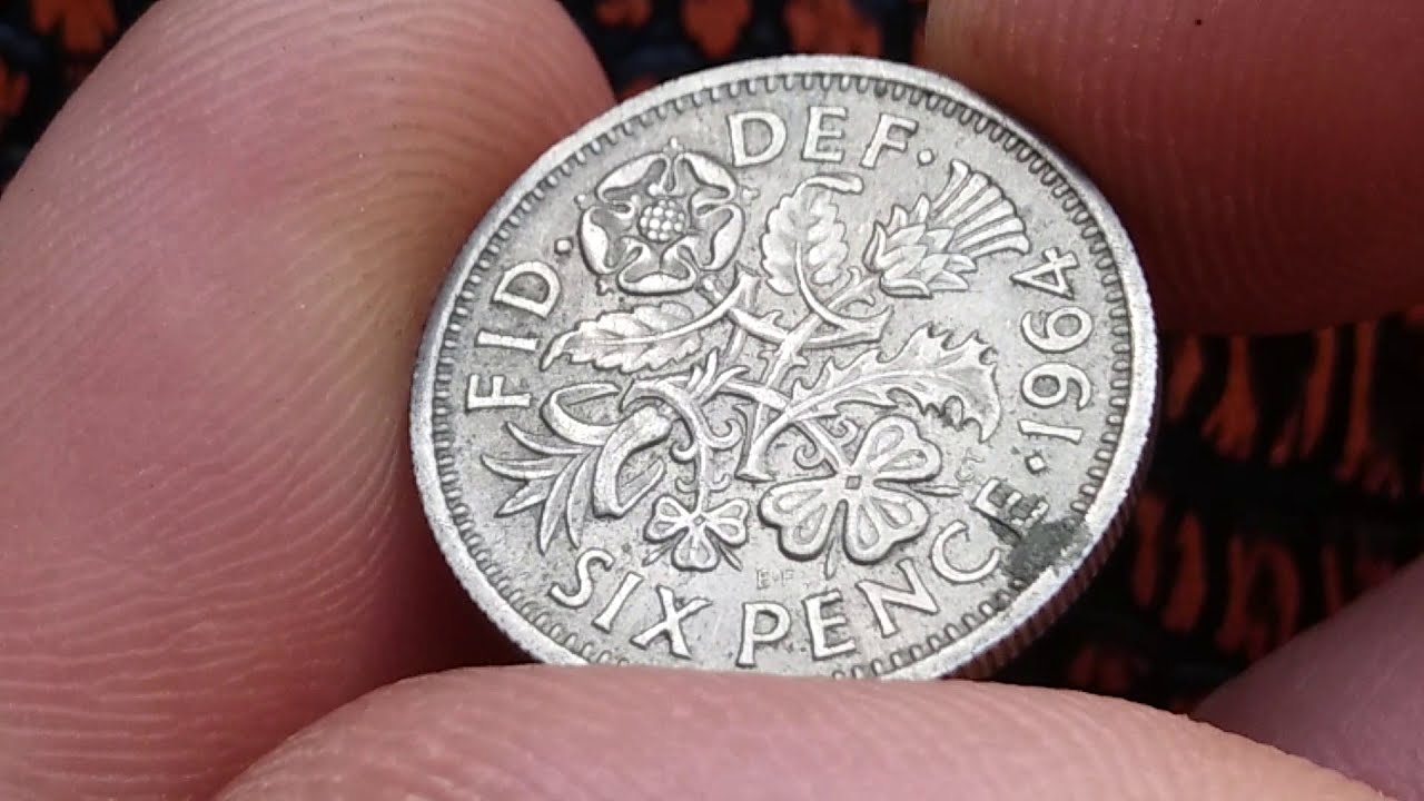 SIX PENCE 1964 ENGLAND/UK(Value,Worth On Description ) - YouTube