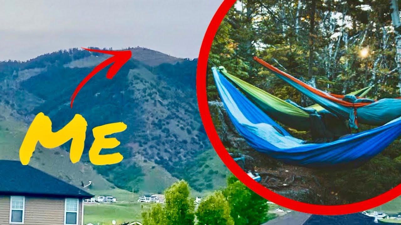 24 HOUR OVERNIGHT CHALLENGE on MOUNTAIN PEAK! - YouTube