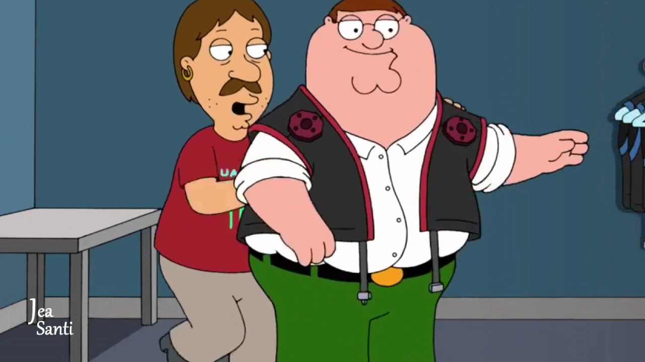 Family Guy Peter and The Guys play Laser Tag - YouTube