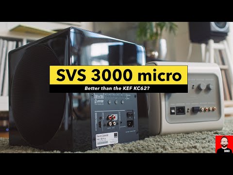 A BASS odyssey 👾 SVS 3000 MICRO (vs. KEF KC62)