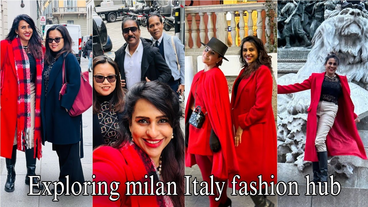 Exploring milan (Italy) fashion hub ️ #shalinivlogs #travel #shopping # ...