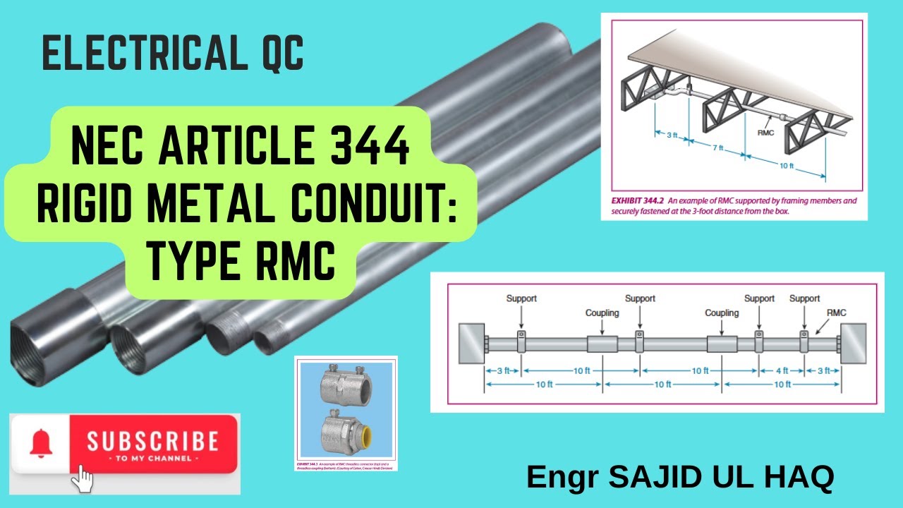 NEC Article 344: Rigid Metal Conduit (RMC) - A Complete Guide - YouTube