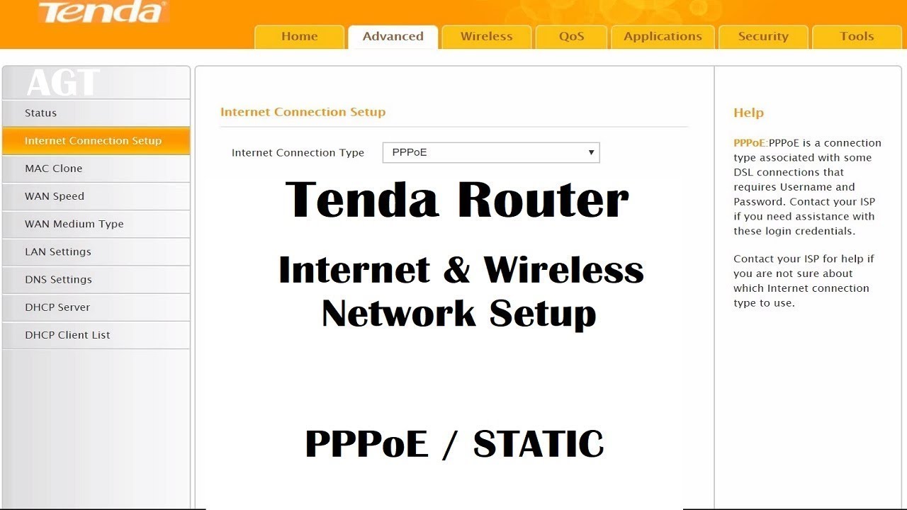 How to Configure PPOE Dial Up Connection in Tenda Router | Superior ...