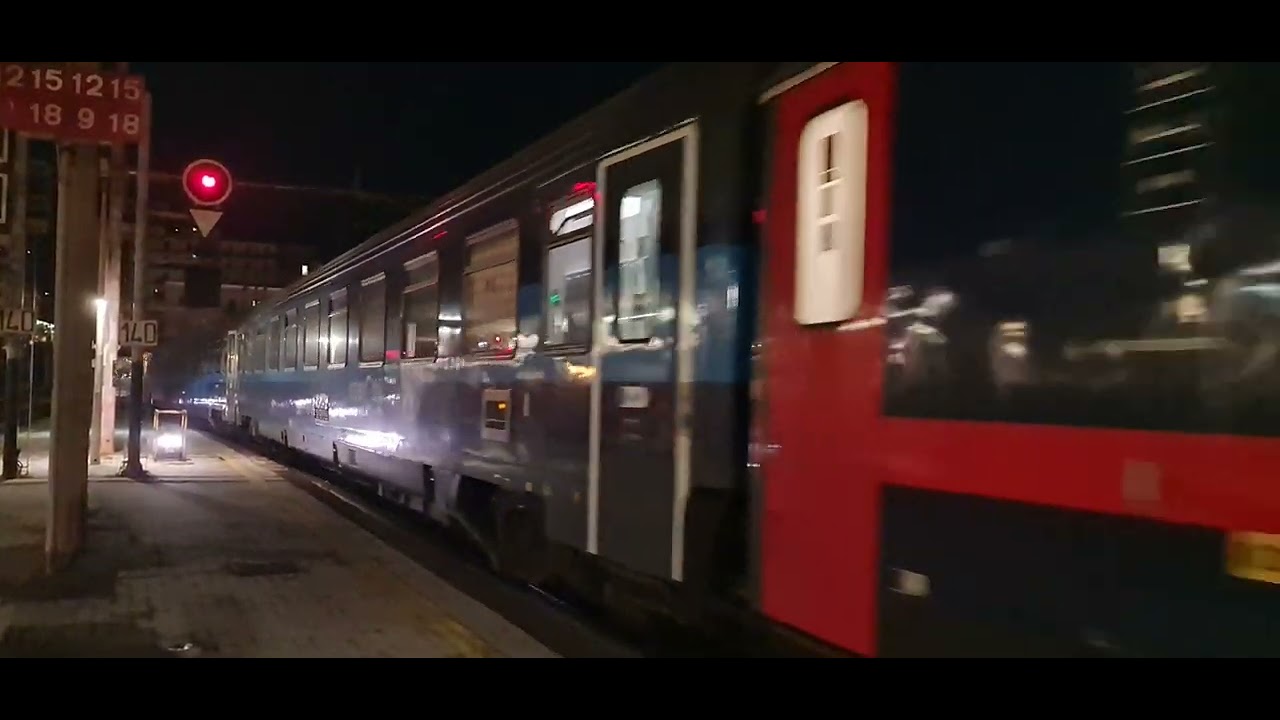 Intercity notte Salerno Torino - YouTube