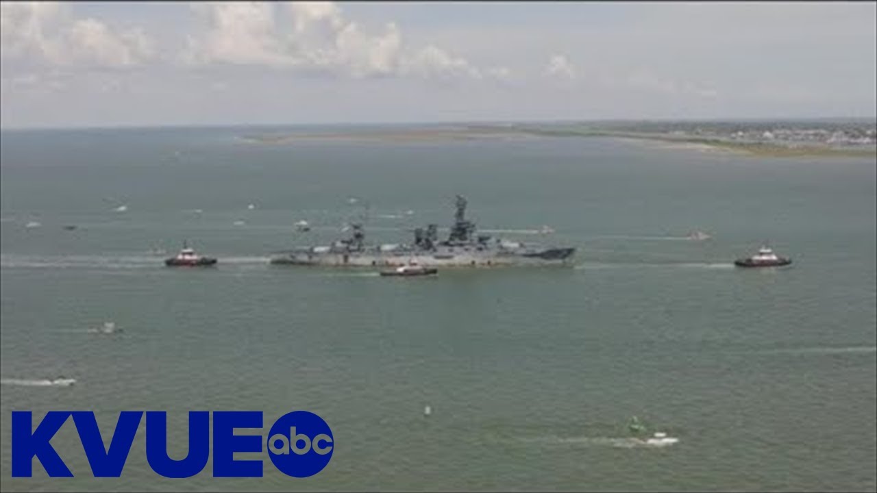 Battleship Texas Repairs To Begin In Galveston Kvue Youtube