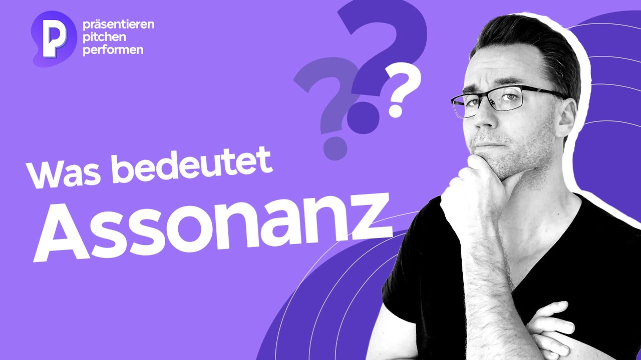 Was bedeutet Assonanz? Rhetorik einfach erklärt - mit Ronny Marx - YouTube