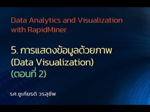 บทที่ 5 Data Visualization 2 - YouTube
