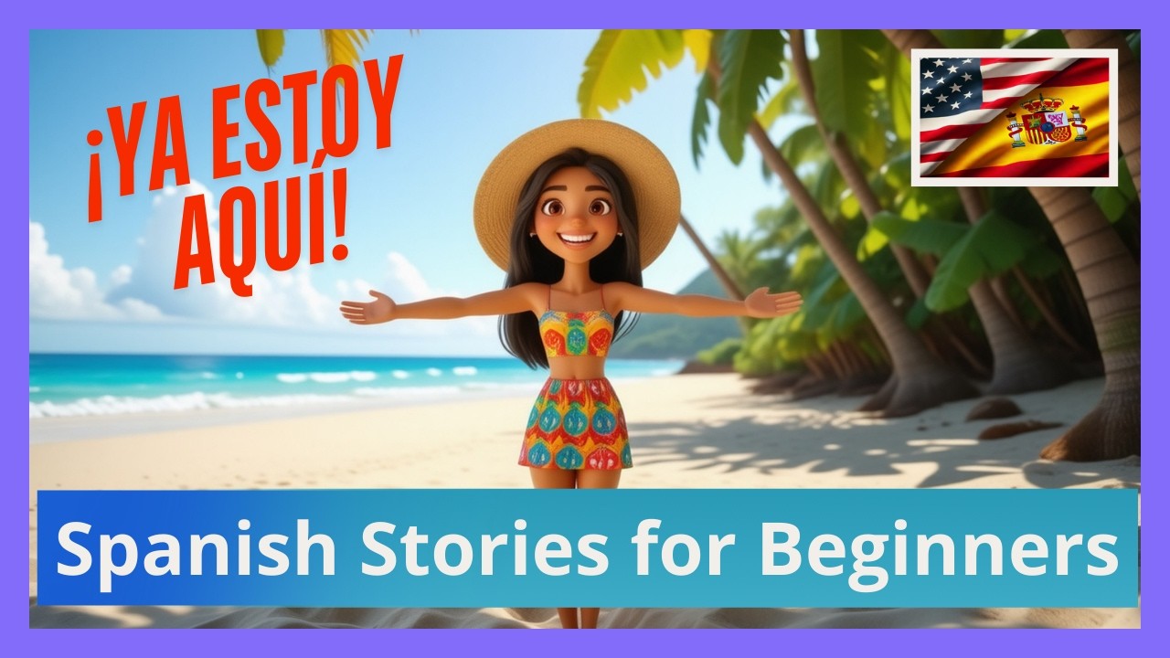 Learn Spanish for Beginners Mexican Stories #2 (Arrival in Cancun ...