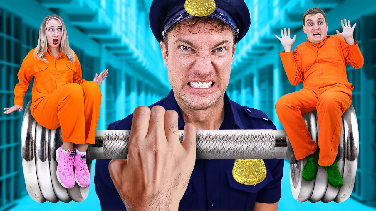 Nerd Vs Jock Become Cop! Funny Situations If Students Were in Jail by ...