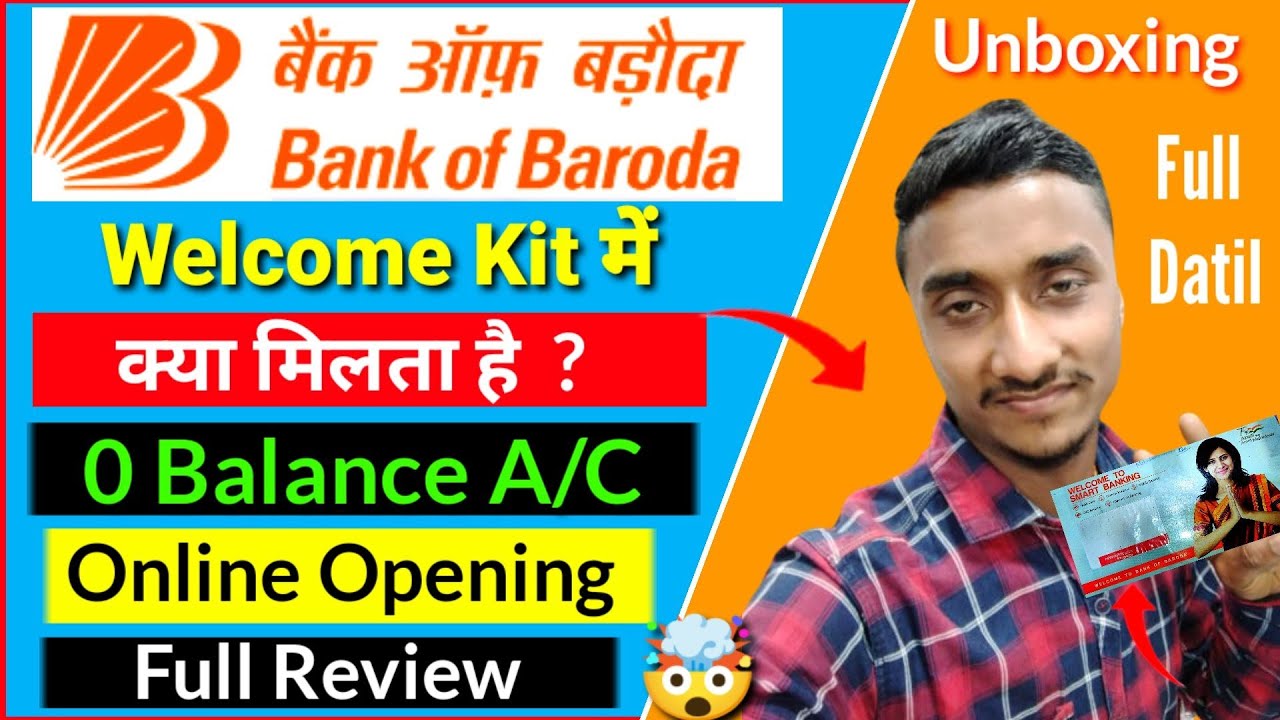 Bank Of Baroda Welcome Kit | Bank Of Baroda Dabit Card | Bank Of Baroda ...