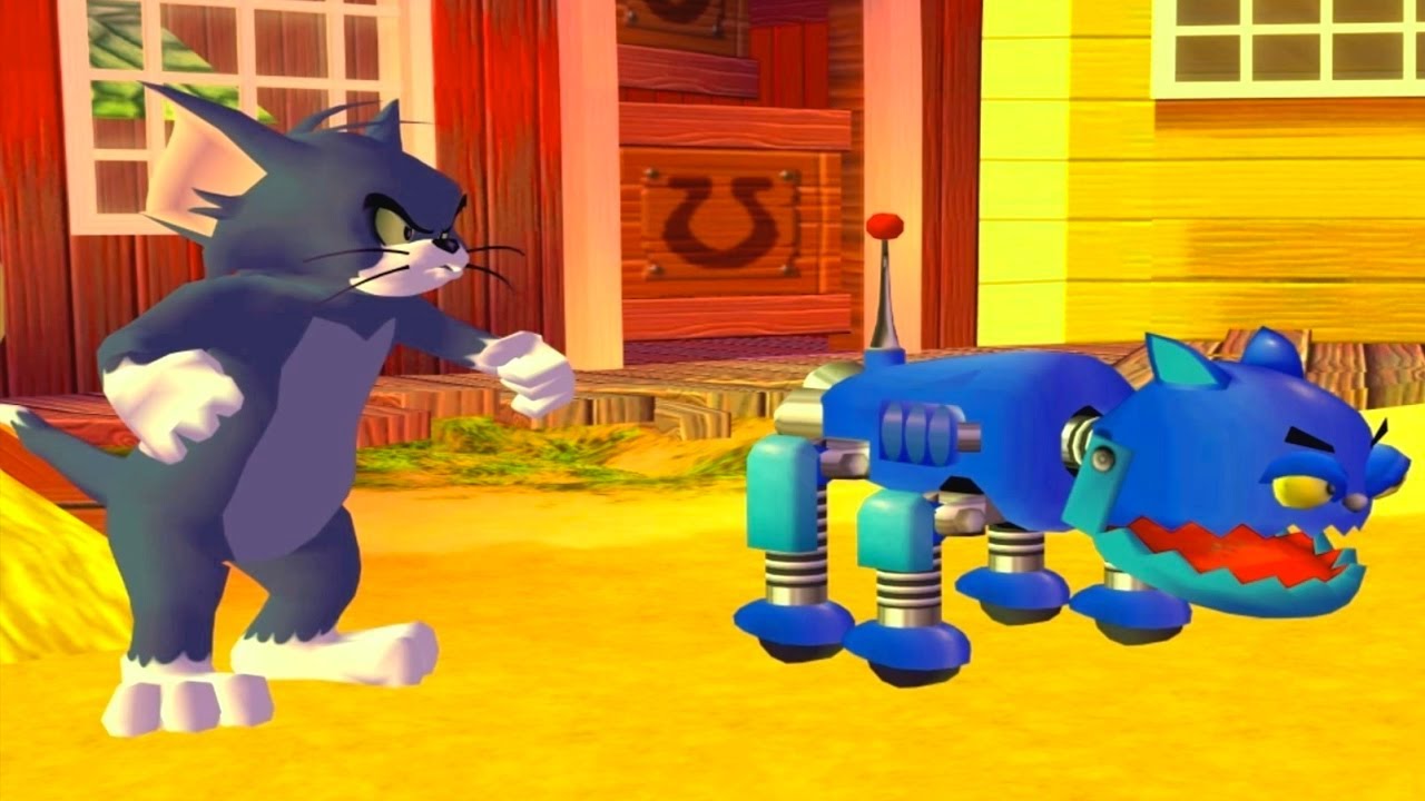 Tom and Jerry War of the Whiskers: Musketeer Tom vs Robot Cat Gameplay ...