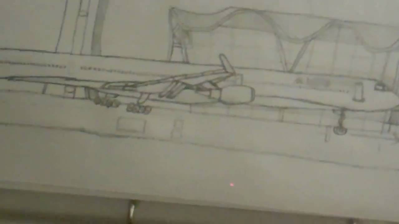 Delta Airlines 777 drawing - YouTube