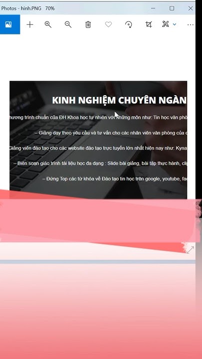 Cách chuyển nội dung ảnh sang Word mà không phải gõ từng chữ #daotaotinhoc #tinhocvanphong #word ...