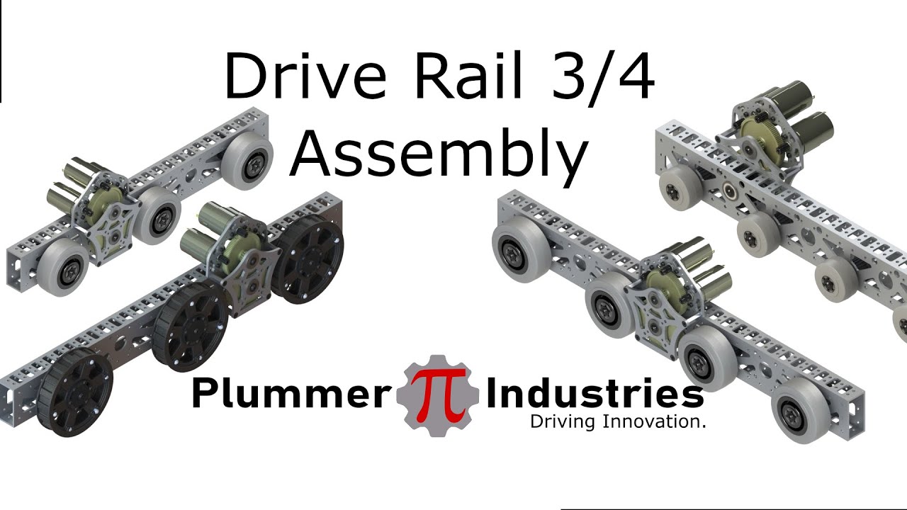 Drive Rail 3 or 4 Assembly - YouTube