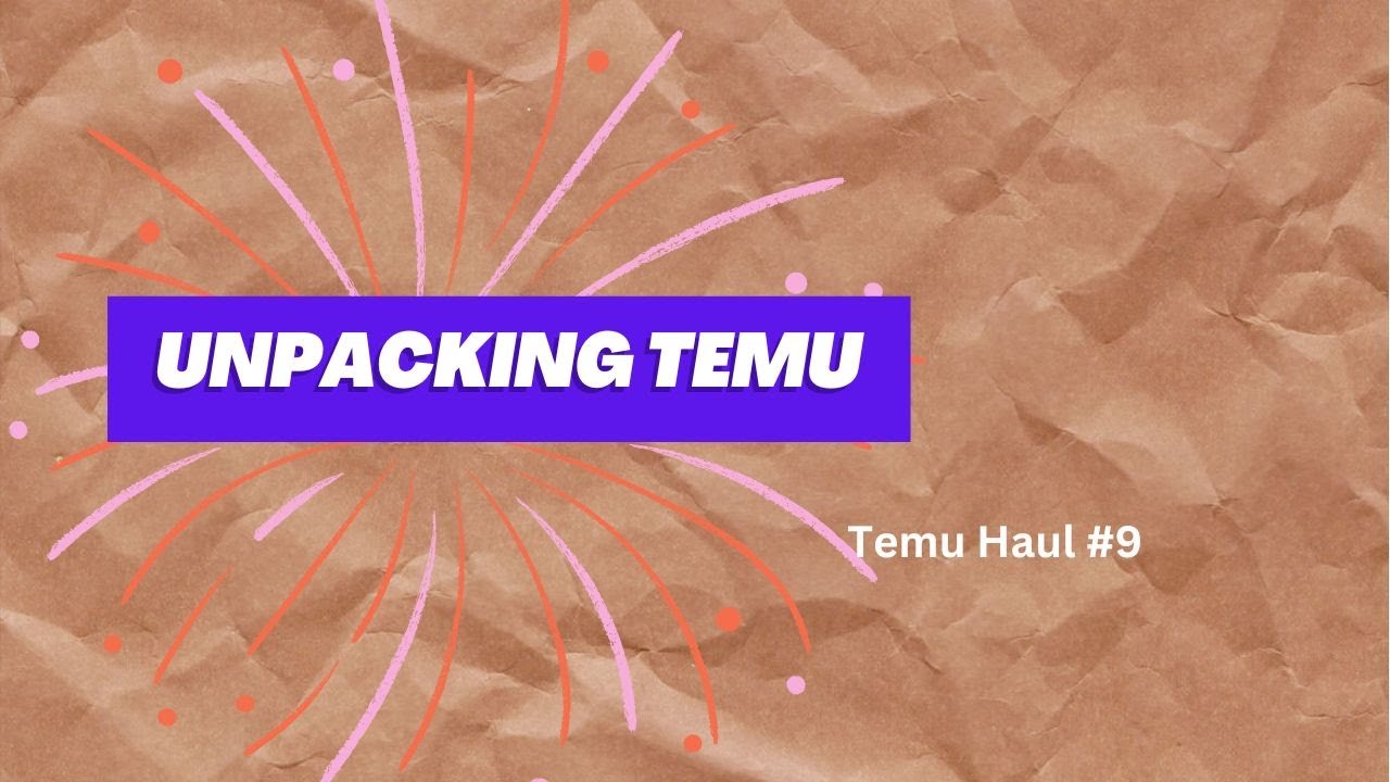Temu Haul #9 Part 2 (4232024) - YouTube