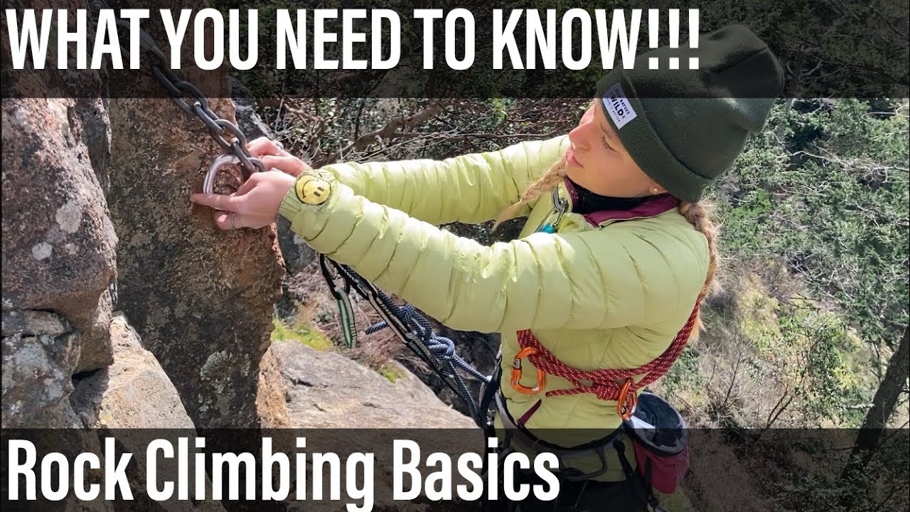 Lead Climbing and Top Roping! ROCK CLIMBING BASICS - YouTube