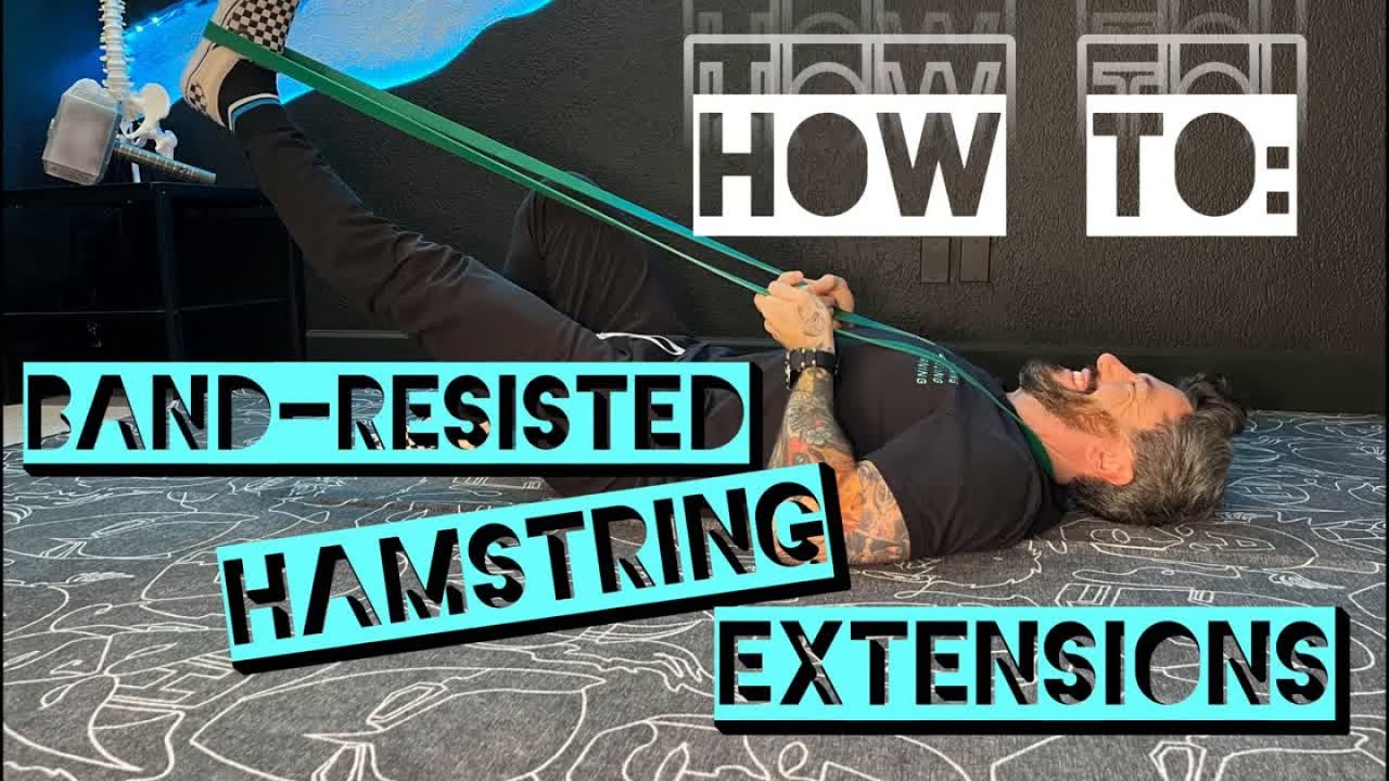 BANDED HAMSTRING EXTENSIONS | Fix Quad Dominance & Strengthen Your Hamstrings - YouTube