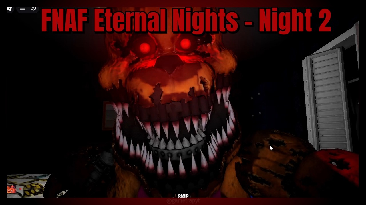 Playing FNAF Eternal Nights - Night 2 - YouTube