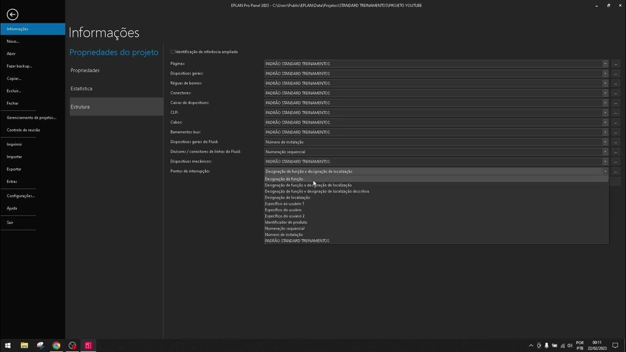 EPLAN 2023 - CRIANDO O PRIMEIRO PROJETO ELÉTRICO DO ZERO - YouTube