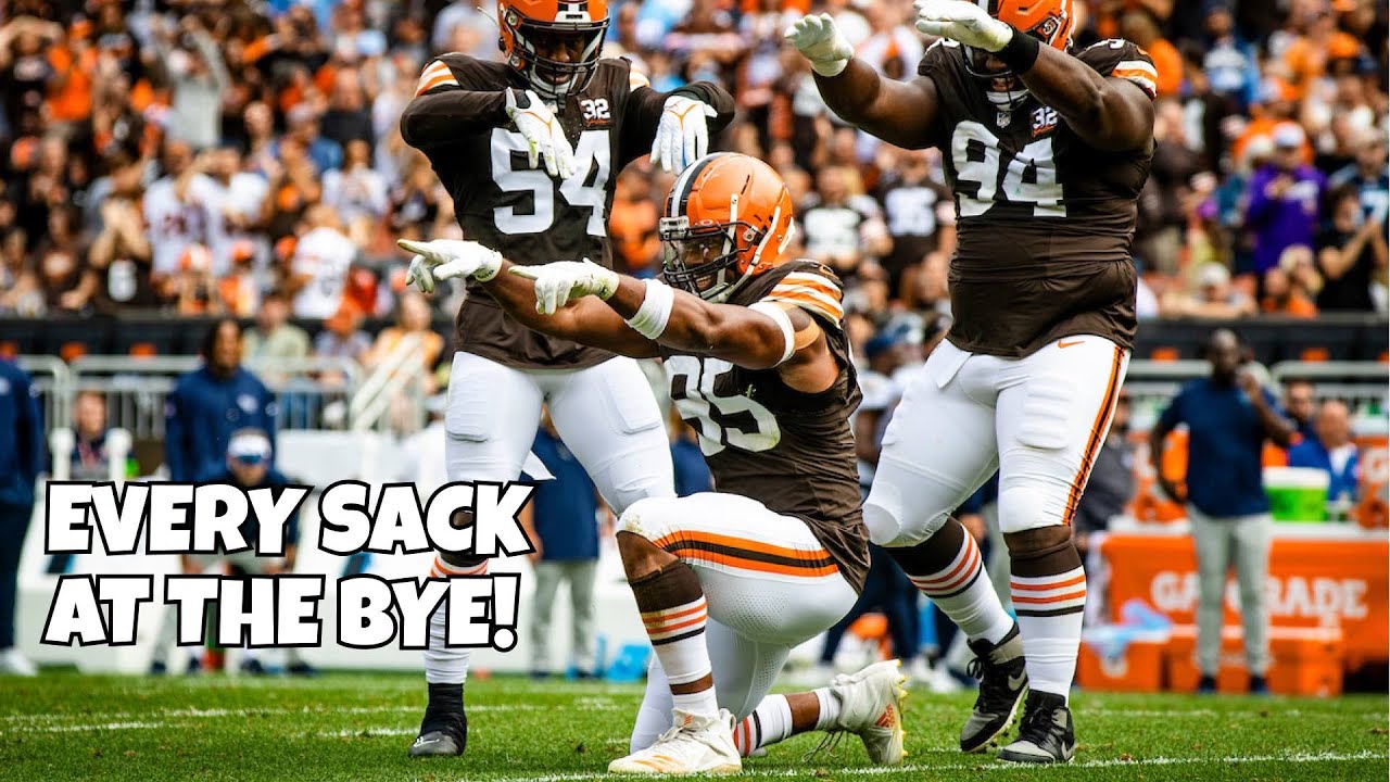 Every Browns sack at the bye | 2023 Season - YouTube