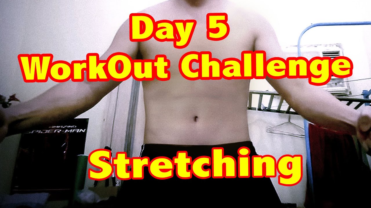 Day 5 - Workout Challenge || Romel Channel || Stretching - YouTube