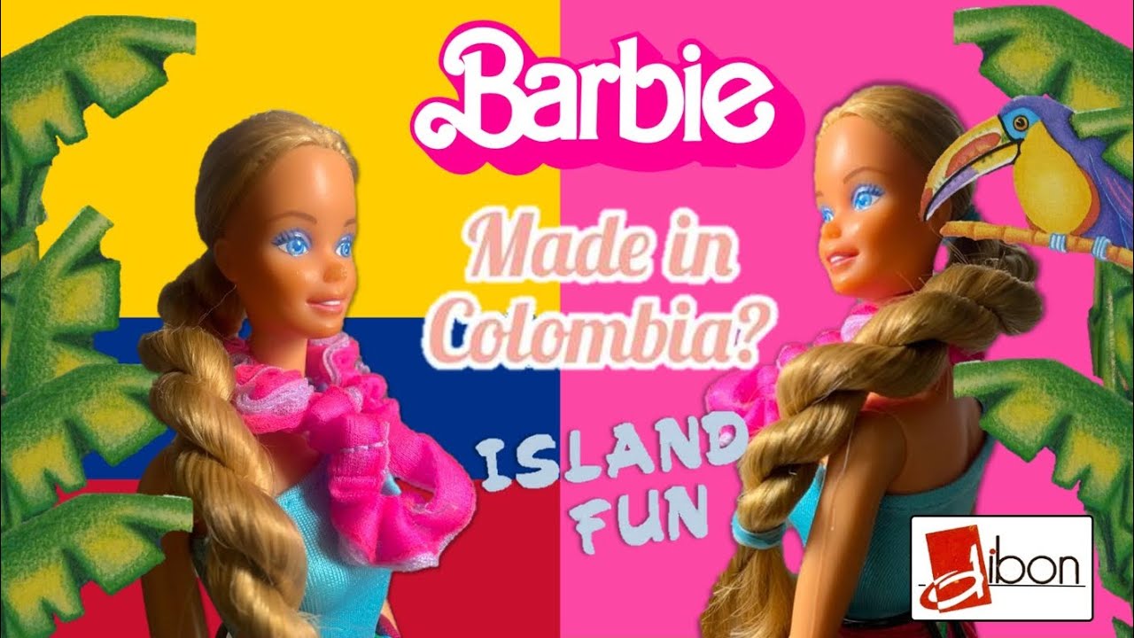 Barbie made in Colombia? Island Fun Barbie Tropical fabricada por Dibon ...