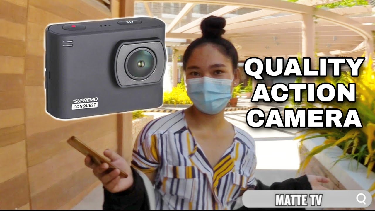 TESTING MY SUPREMO CONQUEST 4K ACTION CAM (SHORT VIDEO CLIP) @MOADTO ...
