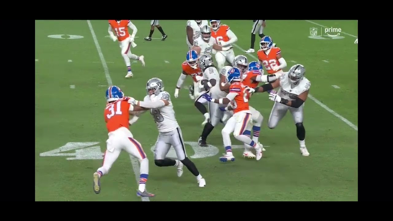 Broncos vs Raiders(State Farm Halftime Show) prime video - YouTube