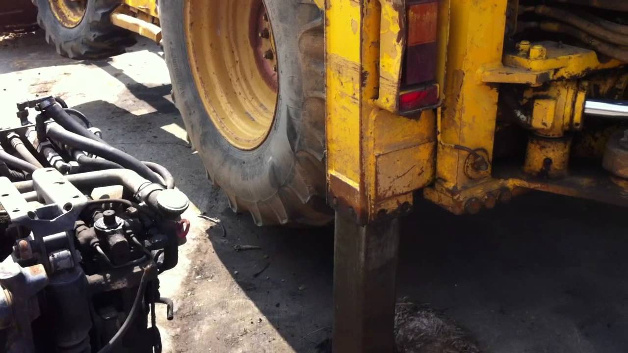 CATERPILLAR 428B 1996 BACKHOE LOADER - YouTube