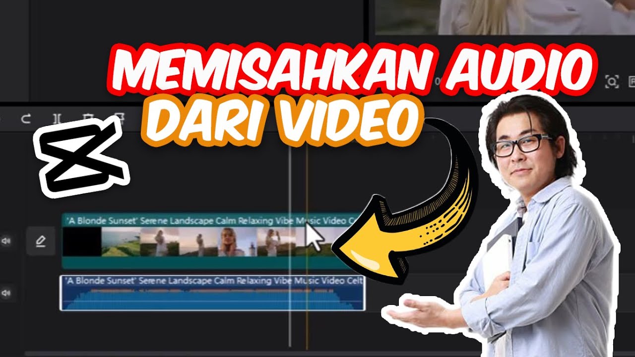 Cara Paling Mudah Memisahkan/Sparate Audio dan Video di Capcut PC ...