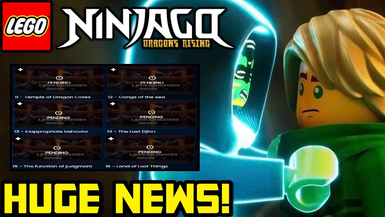 Major Part 2 News 🐲 Ninjago Dragons Rising Part 2 Episode Titles
