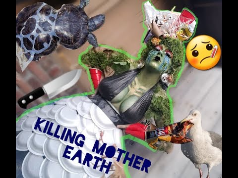 STARVING MOTHER EARTH // makeup tutorial // costume makeup - YouTube