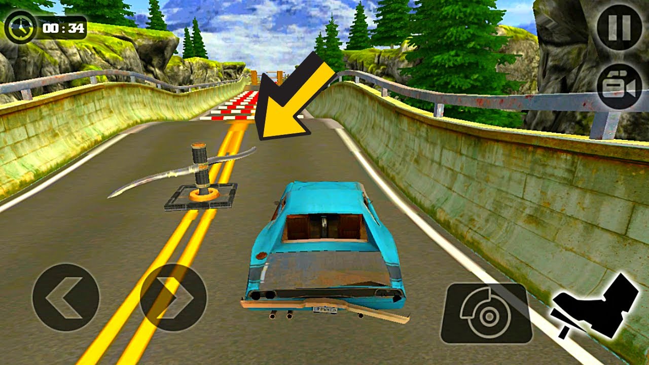 Speed Bump Car Crash Simulator: Beam Damage #1 || Car Crash Games ...