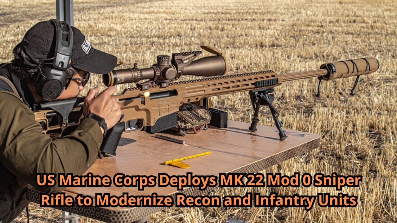 US Marine Corps Deploys MK 22 Mod 0 Sniper Rifle to Modernize Recon and Infantry Units - YouTube
