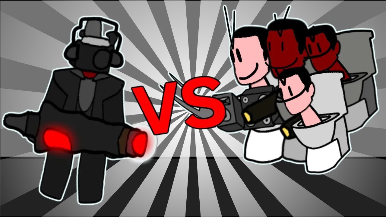 Large Laser Cameraman Solos The Toilets Base - Skibidi Toilet Animation ...