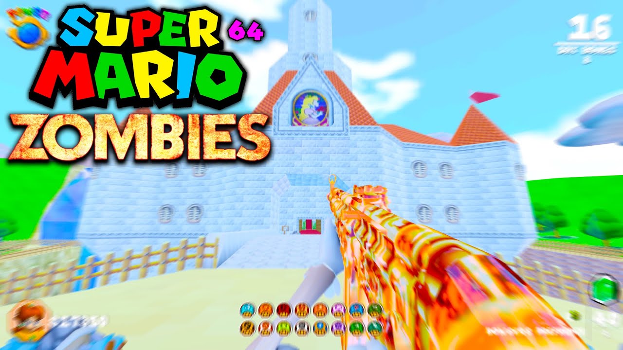 I Beat the Super Mario 64 Zombies Map Easter Egg - YouTube