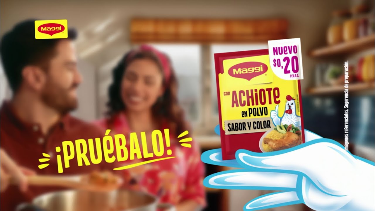 Nuevo Caldo MAGGI® con Achiote en Polvo - YouTube