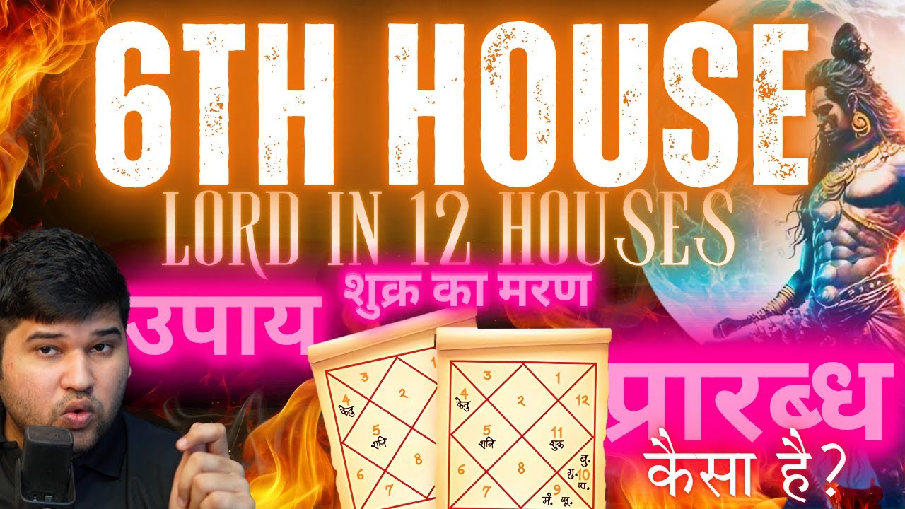 6th House Lord in 12 Houses: Free Will, Destiny, and the Unending ...