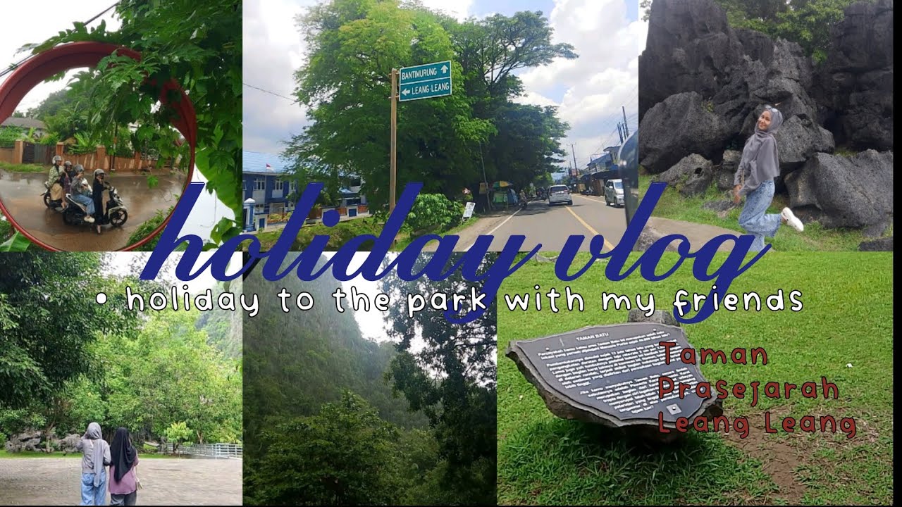 A day in my life ★ || holiday vlog 🩵🧚 || • Taman Prasejarah 🏞️ - YouTube