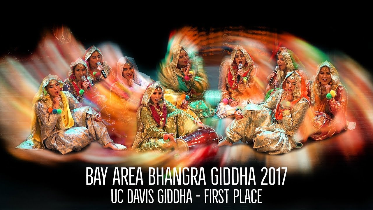 UC Davis Giddha - First Place @ Bay Area Bhangra Giddha 2017 - YouTube