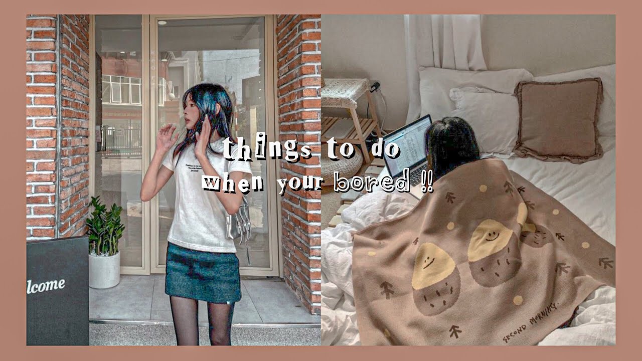 Things to when your bored !! 🥱 - YouTube