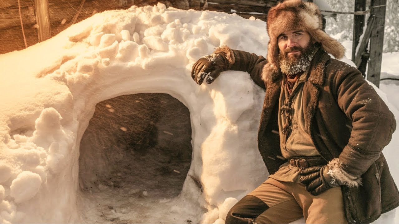 Everyone Laughed at His Snow-Den Shelter — Until It Outlasted the Storm ...