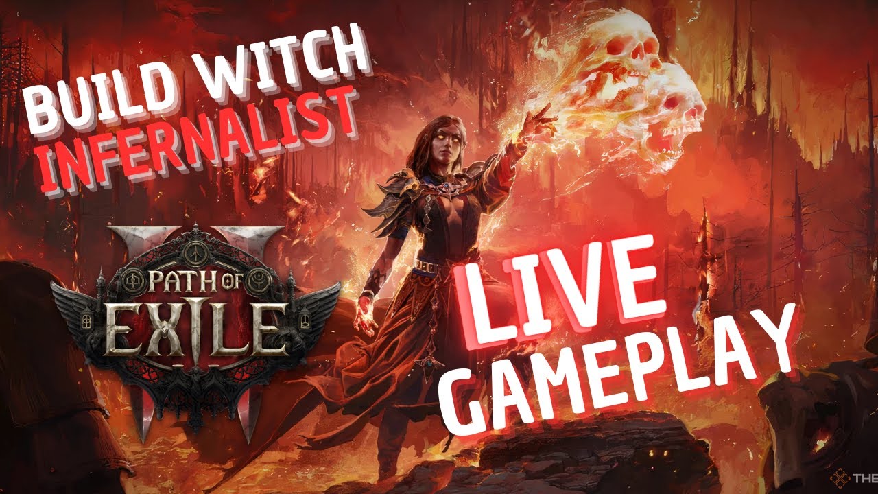 🔴Path of Exile 2 - Witch (infernalist + Contagion) #07 SEGUE NÓIS ...