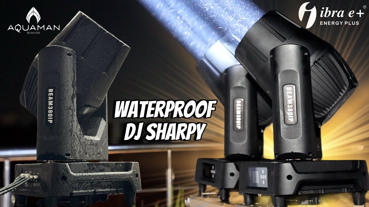 DJ Sharpy Long Range के साथ Waterproof भी।IBRA Dj Sharpy Light - YouTube