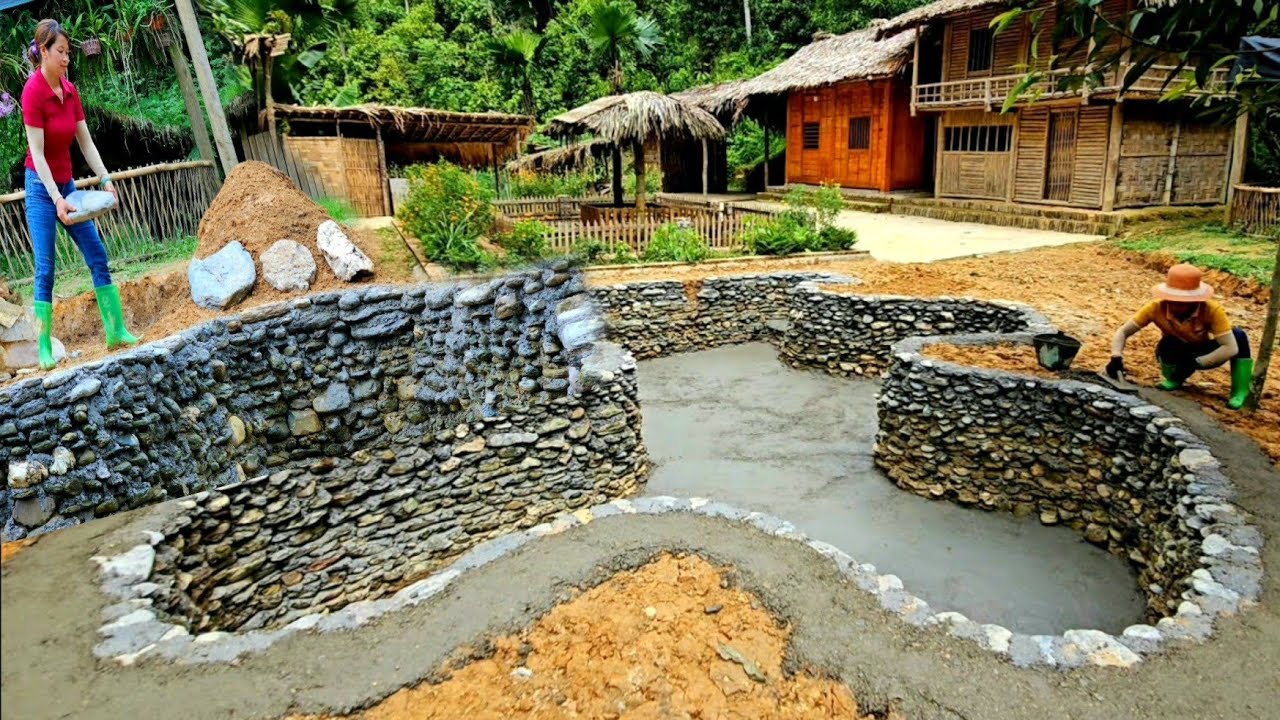 200 Full days of building and completing a beautiful ornamental fish ...